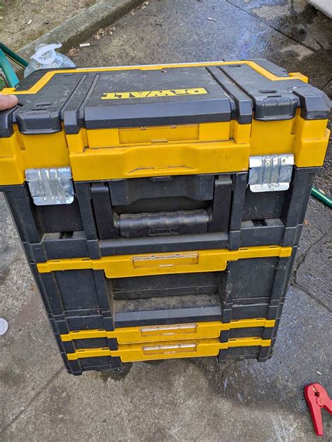 Dewalt Stackable Tool Box System Tool Boxes Belts And Storage