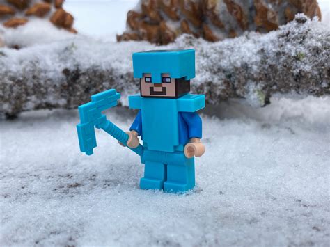 Minecraft Steve With Diamond Sword And Armor