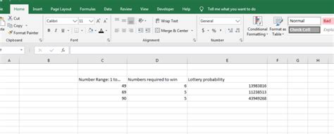 Lottery Prediction Algorithm Excel Predict Lotto Numbers Using Excel