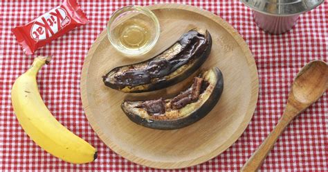 ダイソーのポケットストーブで作る！簡単焼きチョコバナナのレシピをご紹介 【be Pal】キャンプ、アウトドア、自然派生活の情報源ビーパル