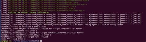 Building Problem · Issue 174 · Arm Softwarearmnn · Github