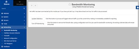 Bandwidth Monitoring Module Doesnt Work In Debian 12 Webmin Virtualmin Community