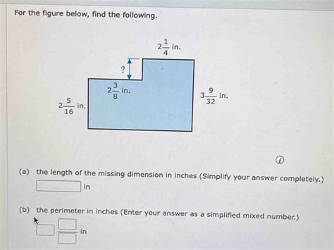Solved For The Figure Below Find The Following A The Length Of The