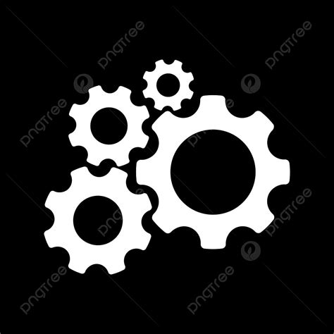Gear Cog Vector Art Png 4 Gear Or Cog Vector Icon Gear Icons Cog