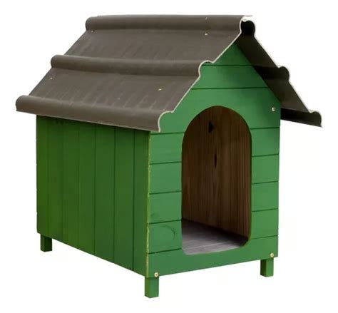 Casa Casinha De Cachorro Telhado Ecol Gico Grande N Cor Verde Mercadolivre