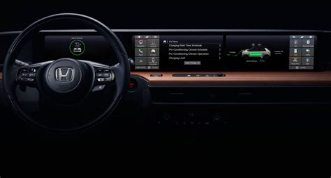 Así Es El Interior Del Honda E Hasta Cinco Pantallas Y Cámaras En