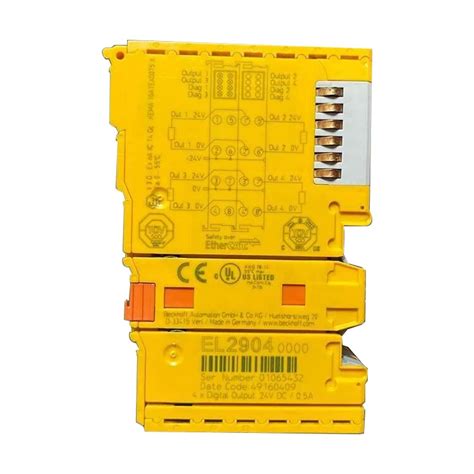 CHIDA Beckhoff EL2904 EtherCAT Terminal 4 Channel Digital Output Module Alibaba Com