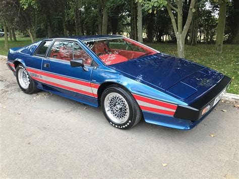 1981 Lotus Esprit Turbo Esmemorative Edition Sold Cars For