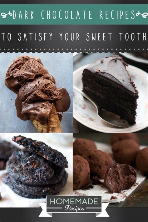 Best Dark Chocolate Recipes To Satisfy Your Sweet Tooth Chocolate