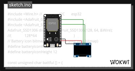 Creatinine Copy Battery Wokwi ESP32 STM32 Arduino Simulator