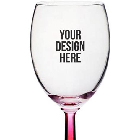 Custom Libbey Napa Country Wine Glasses 10 Oz