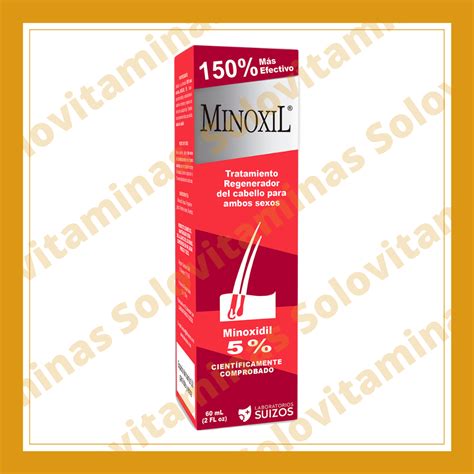 MINOXIL Spray Frasco 60ml - Solo Vitaminas