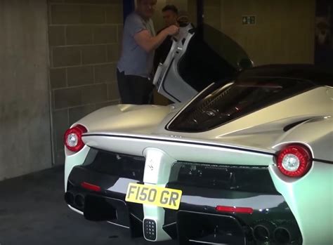 Celebrity Chef Gordon Ramsay Gets A Laferrari Aperta Spotted Driving