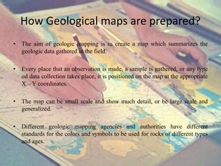 Geological Map Ppt Geography Science