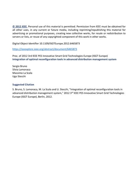 Pdf Integration Of Optimal Reconfiguration Tools In Advanced