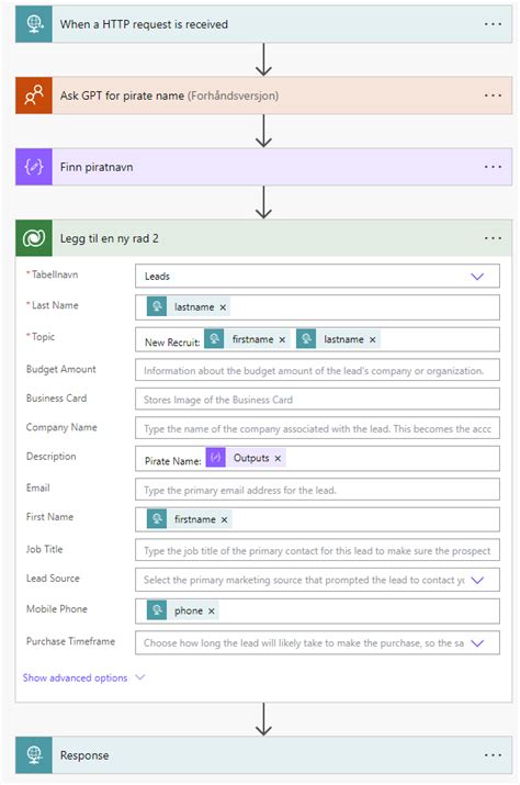 Using Power Automate To Create Pirate Names Using Openapis Davinci