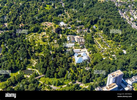 Aerial View Grugapark Circuit Plants Of The World Javelin Thrower In