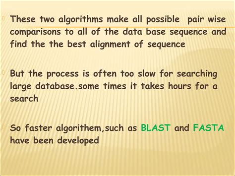 Sequencealignmentinbioinformatics 100204112518 Phpapp02 Ppt