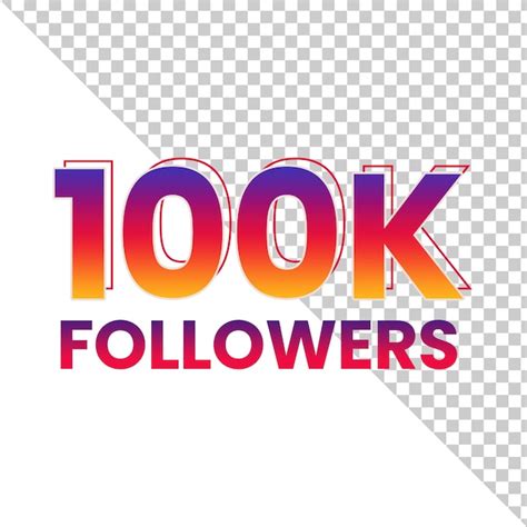 Premium Psd 100k Followers Instagram