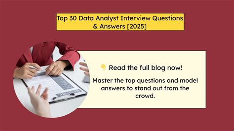 Top 30 Data Analyst Interview Questions And Answers 2025 Hts Blog