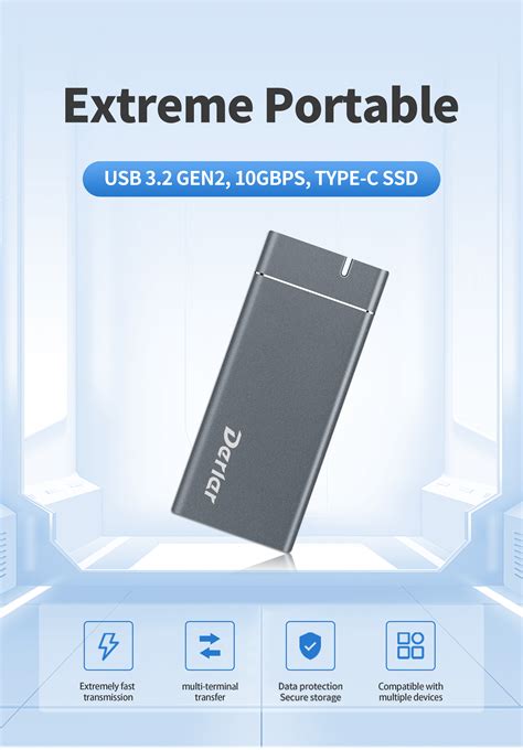 Type C Portable SSD Solid State External Hard Drive USB SSD PSSD GB GB TB TB SSD