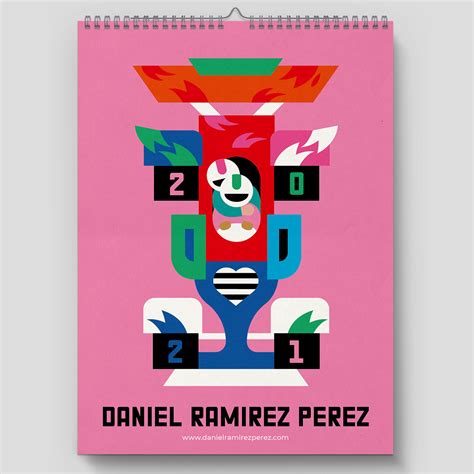 Daniel Ramirez Perez 2021 Calendar Behance
