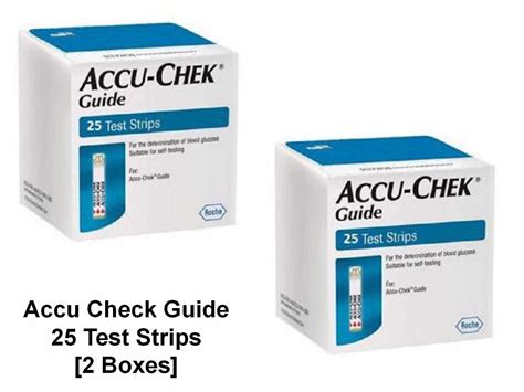 [1 Box X 50 Strips] Accu Chek Guide Test Strips 50s Accu Chek Expiry