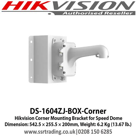 Hikvision Ds 1604zj Box Corner Corner Mounting Bracket For Speed Dome