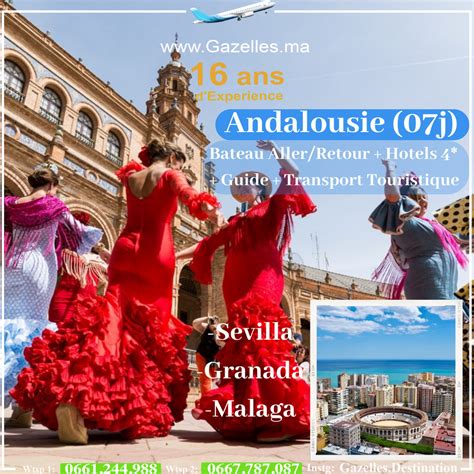 Andalousie Voyage Organise 07jours