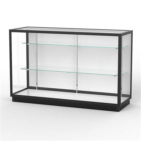 Full Vision Showcase With Black Aluminum Frame Subastral