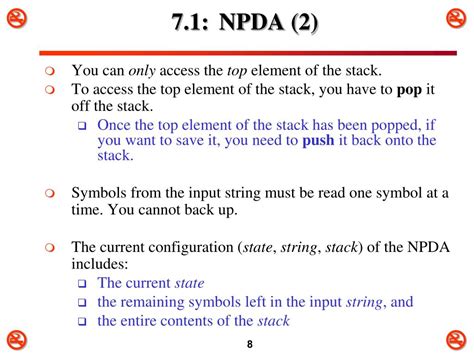 Ppt Chapter 7 Pushdown Automata Powerpoint Presentation Free
