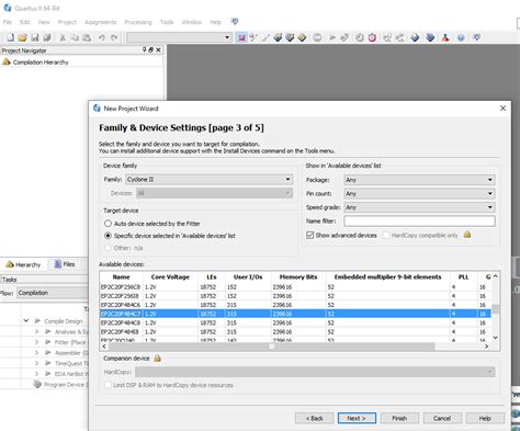Please Use Quartus Software And Take Screenshot Of