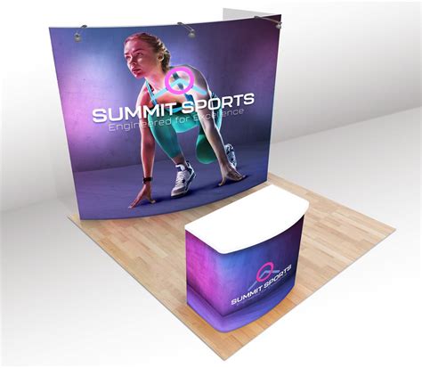 Modular Trade Show Booth Custom Printed Graphics