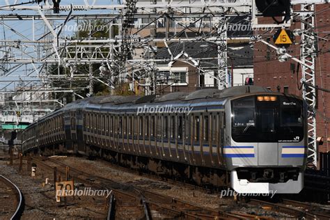 JR東日本E217系電車 写真素材 7372906 フォトライブラリー photolibrary
