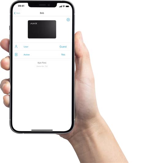 Ajax Pass Encrypted Contactless Card For KeyPad Plus