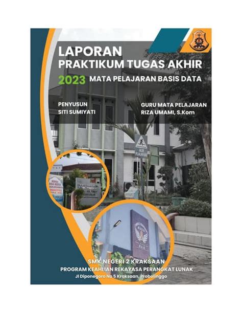 Laporan Praktikum Tugas Akhir Basis Data Pdf