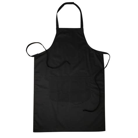 Apron Plain Unisex Apron Fabric Denim Chef Work Diy Twin Pockets Crafting Apron Baking