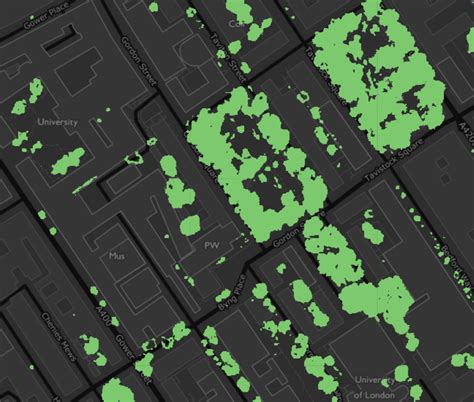 Tree Canopy Cover Mapping London