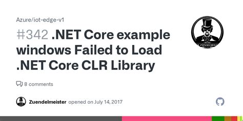 Net Core Example Windows Failed To Load Net Core Clr Library · Issue 342 · Azureiot Edge V1