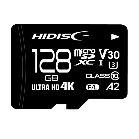 Hidisc 超高速microsdxcカード 128gb Class10 Uhs I Speed Class3 A2対応 Hidisc