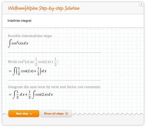 Wolfram Alpha Integral Calculator Jeddmckinlay