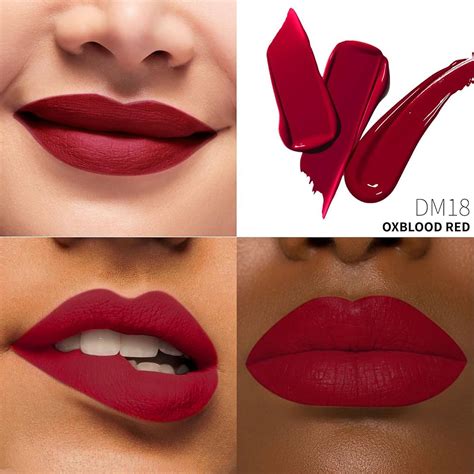 Dark Red Matte Lipstick The New Vamp Hydrating And Nourishing Plum