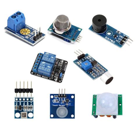 Kit De Capteurs De Maison Intelligente 16 En 1 Pour Arduino Raspberry