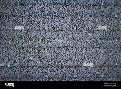Static Noise Glitches Abstract Background Corrupted Old Analog TV