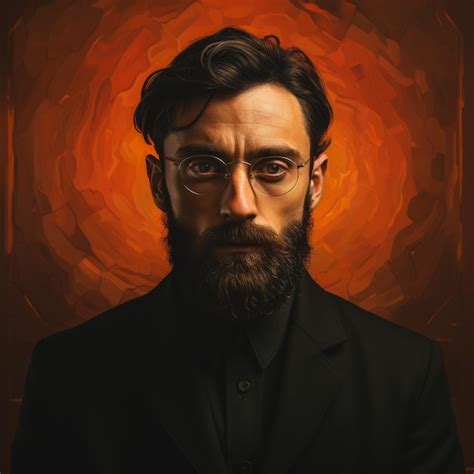 Portrait Of A Jewish Man Premium Ai Generated Image