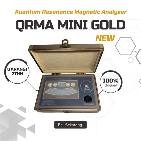 Jual Qrma Kuantum Quantum Resonance Magnetic Analyzer Mini Gold Sudah