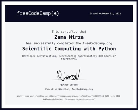 Zama Mirza On Linkedin Python Learning Computing Developer