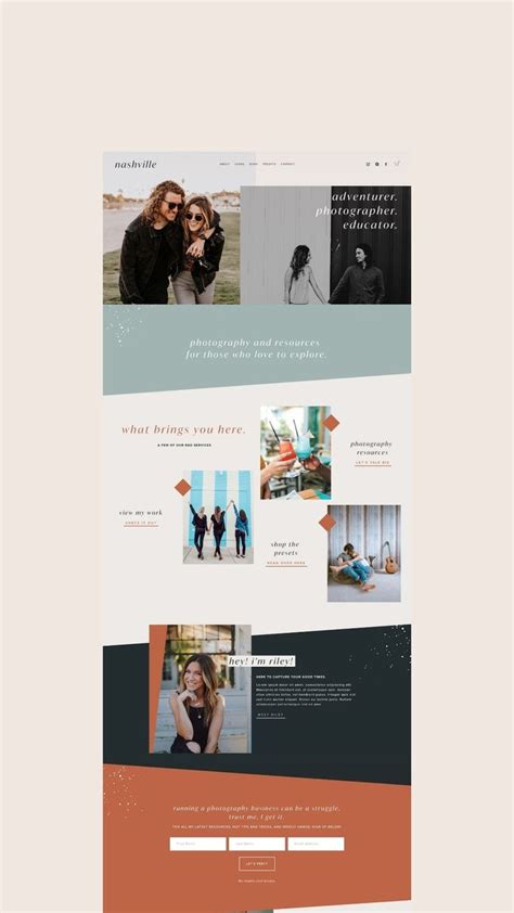 custom squarespace website design and template squarespace website