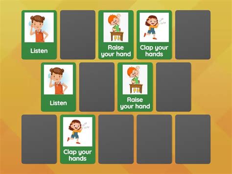 Commands Matching Pairs Commands Matching Pairs