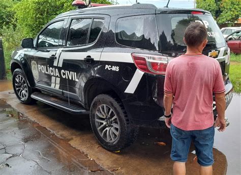 Polícia Civil do Mato Grosso do Sul prende foragido que assassinou